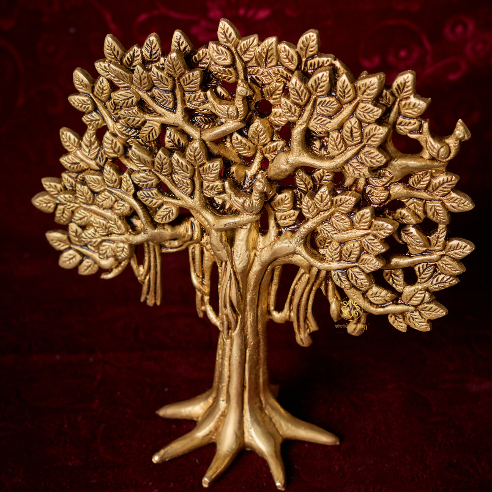 Bhagya Vriksha – Brass Kalpavriksh (Wish-Fulfilling Tree) – Brass | Di ...
